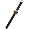 Pico Black Gold watch Danish Design vegan strap