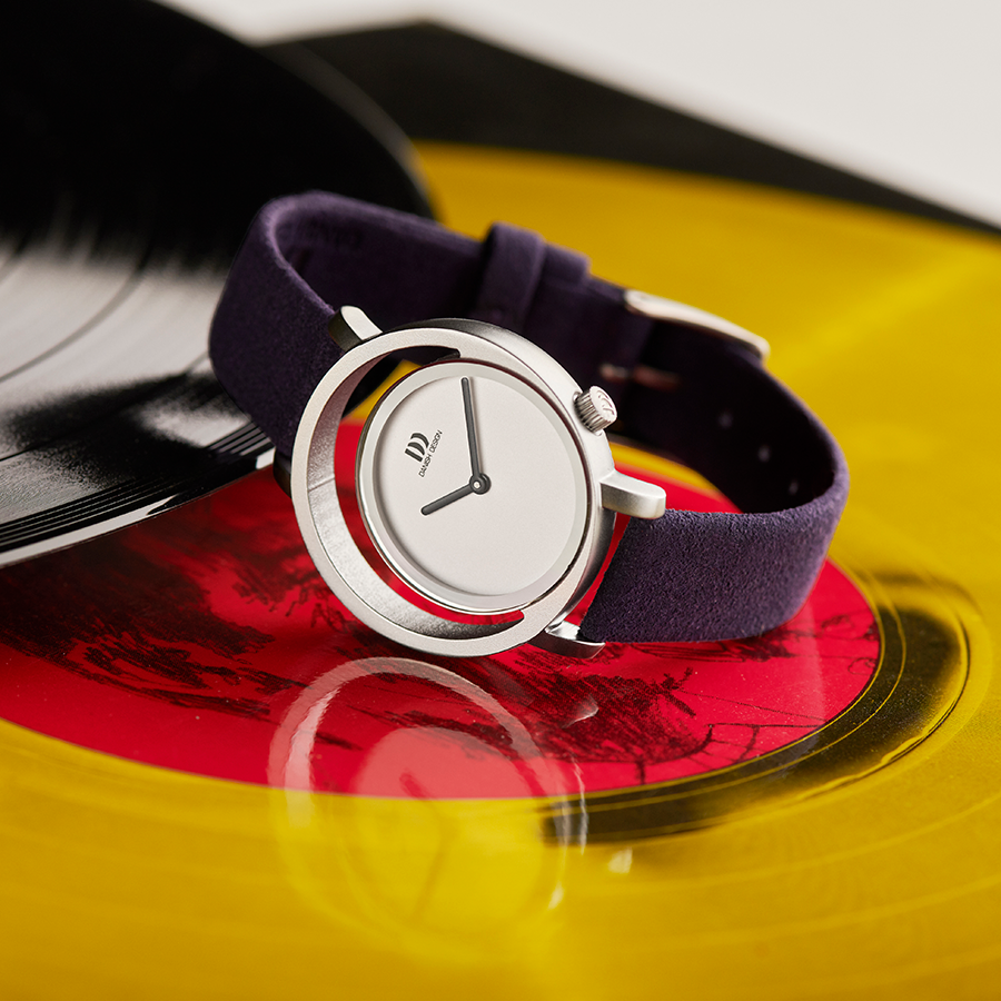 Pico Purple microfiber band watch special design